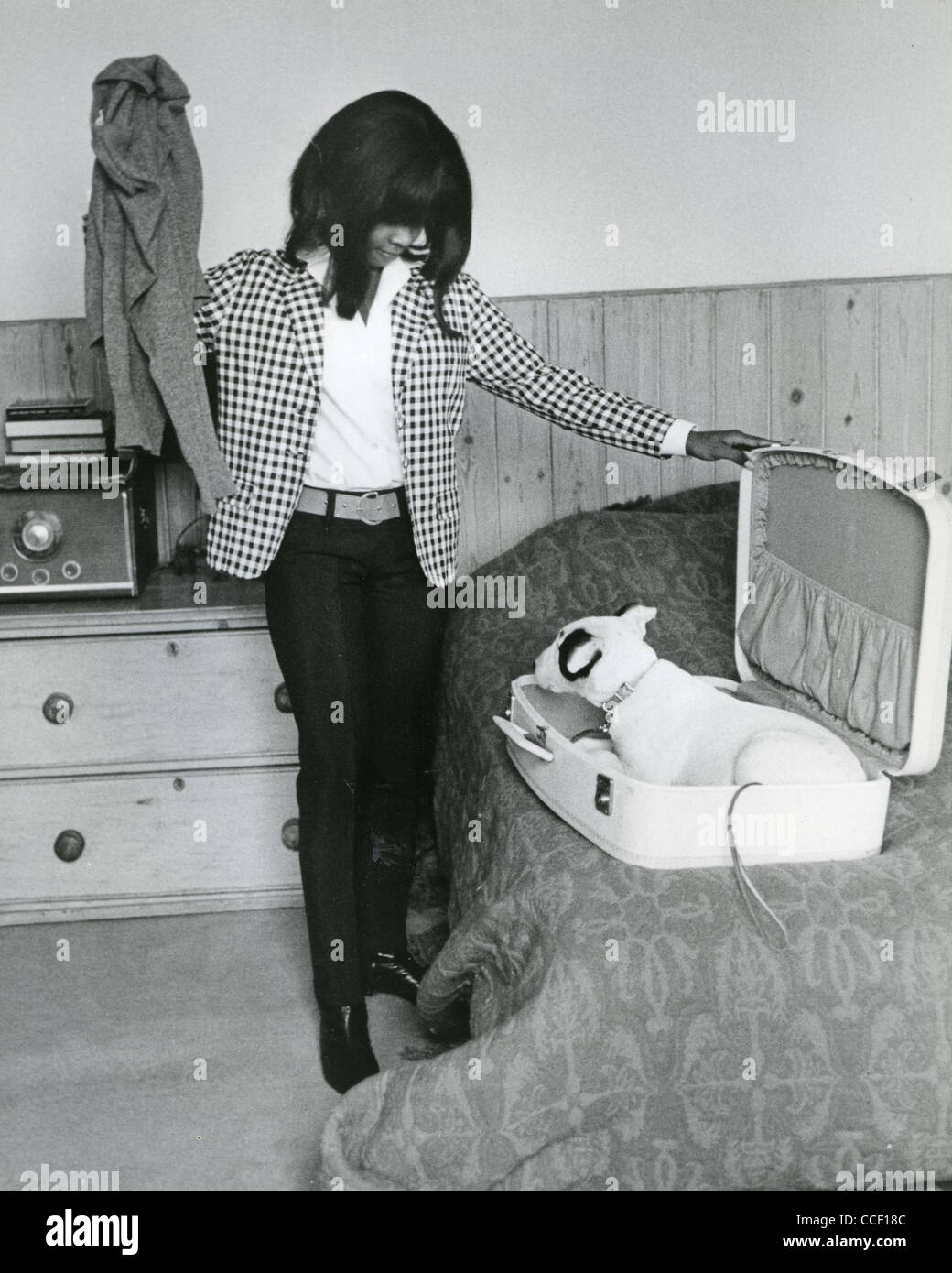 MILLIE Jamaican born singer/songwriter at her London home in 1964 Photo ...