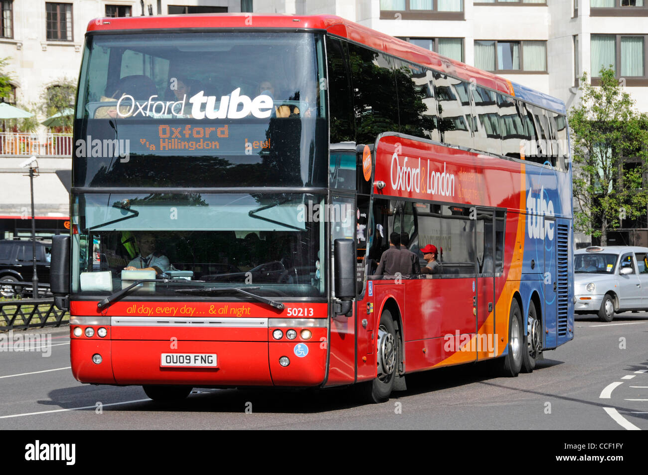 Oxford tube double decker coach hi-res stock photography and images - Alamy