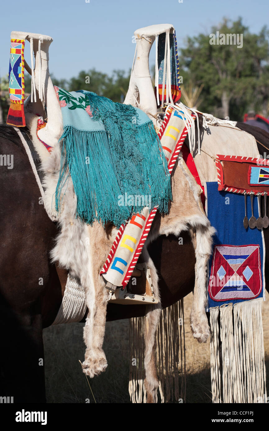 Crow Fair Indian Native American Montana Horse USA Stock Photo - Alamy