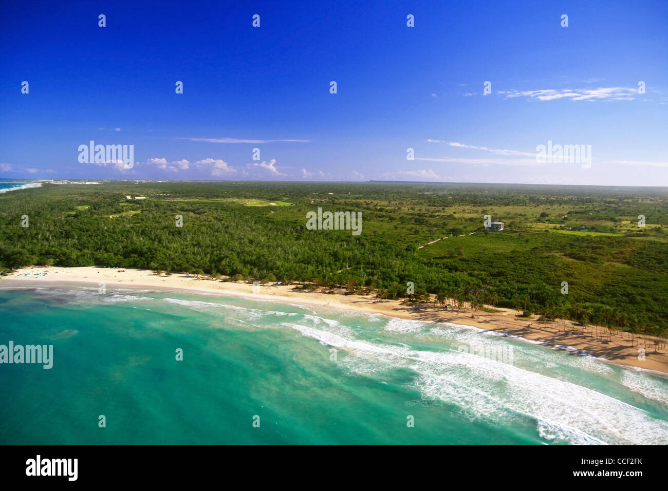 Macao beach from helicopter view Stock Photo - Alamy