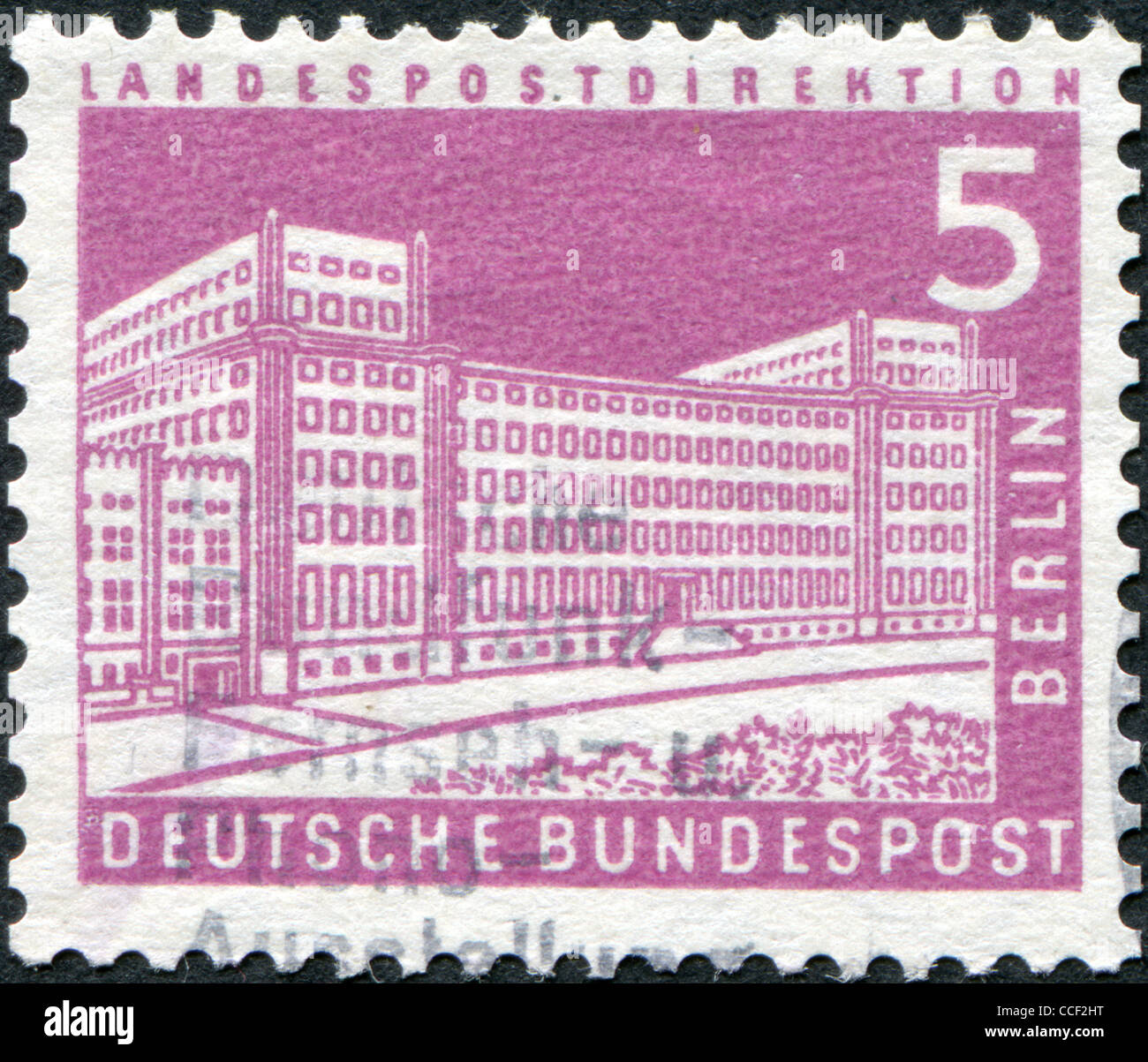 GERMANY - CIRCA 1957: A stamp printed in Germany (West Berlin), shows ...