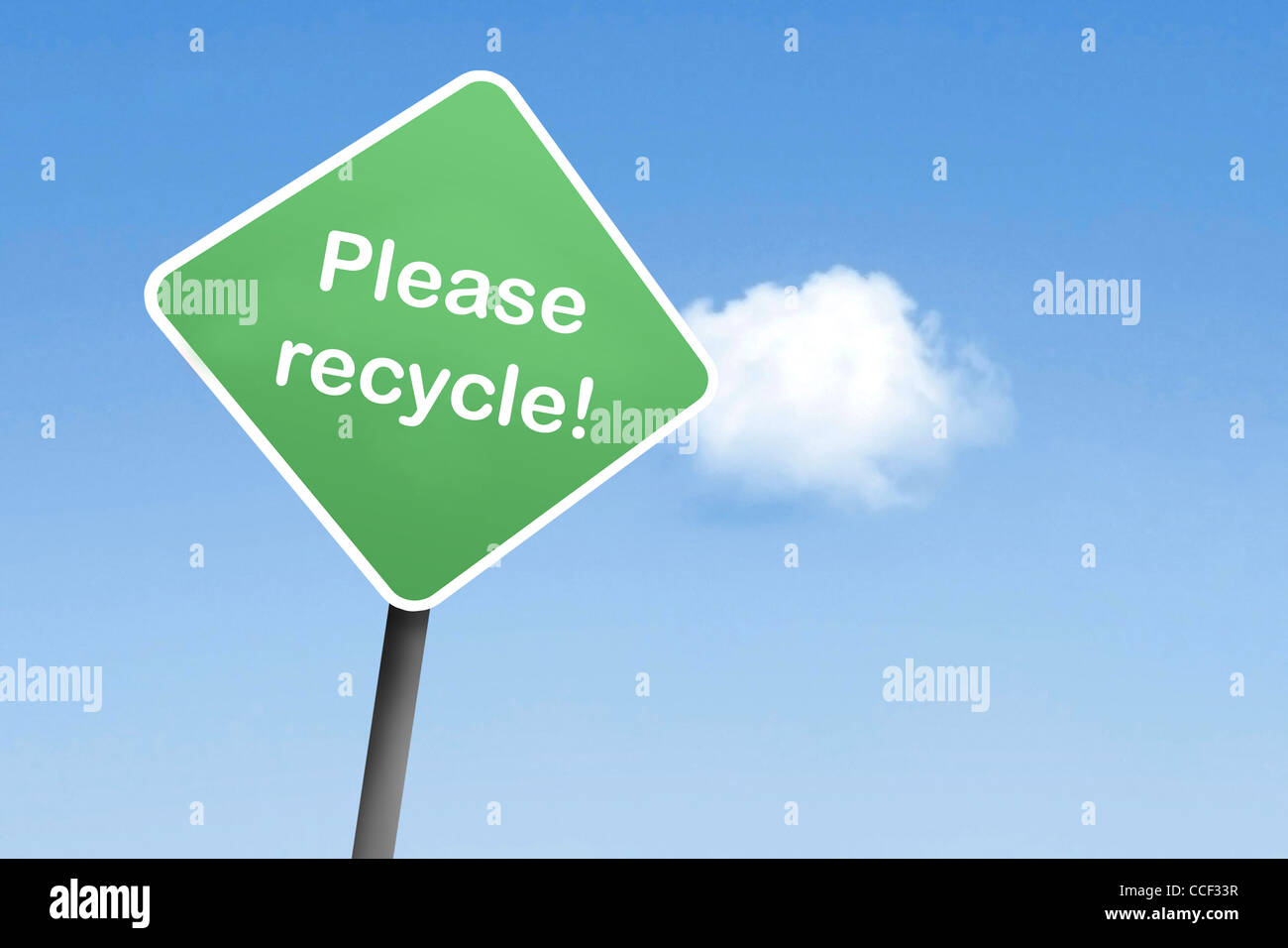 Please recycle me hi-res stock photography and images - Alamy