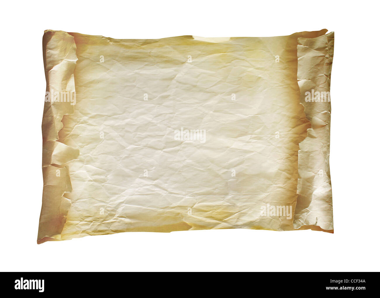 Ripped ancient papyrus template hi-res stock photography and images - Alamy