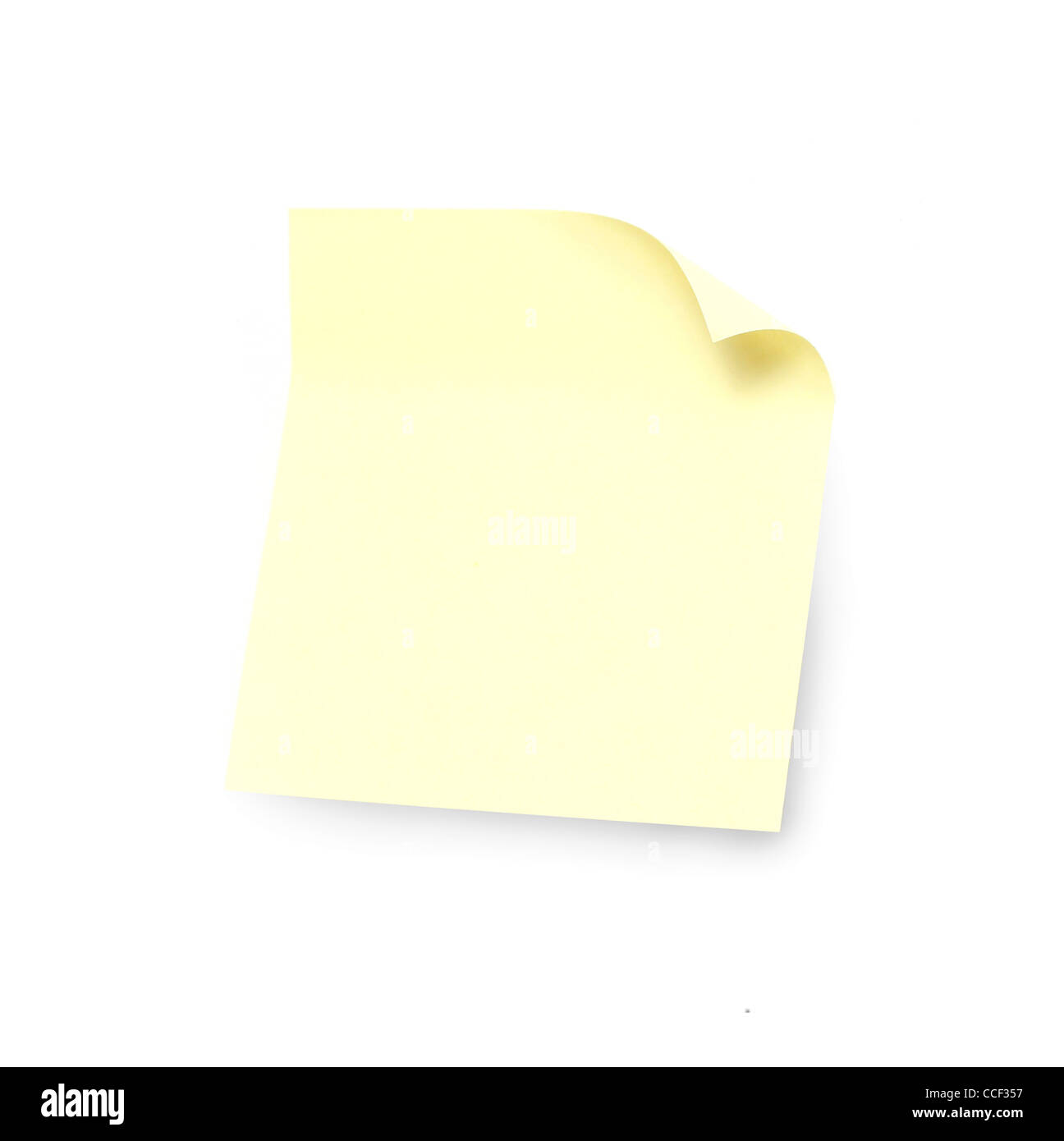 Yellow sticky sheet hi-res stock photography and images - Alamy