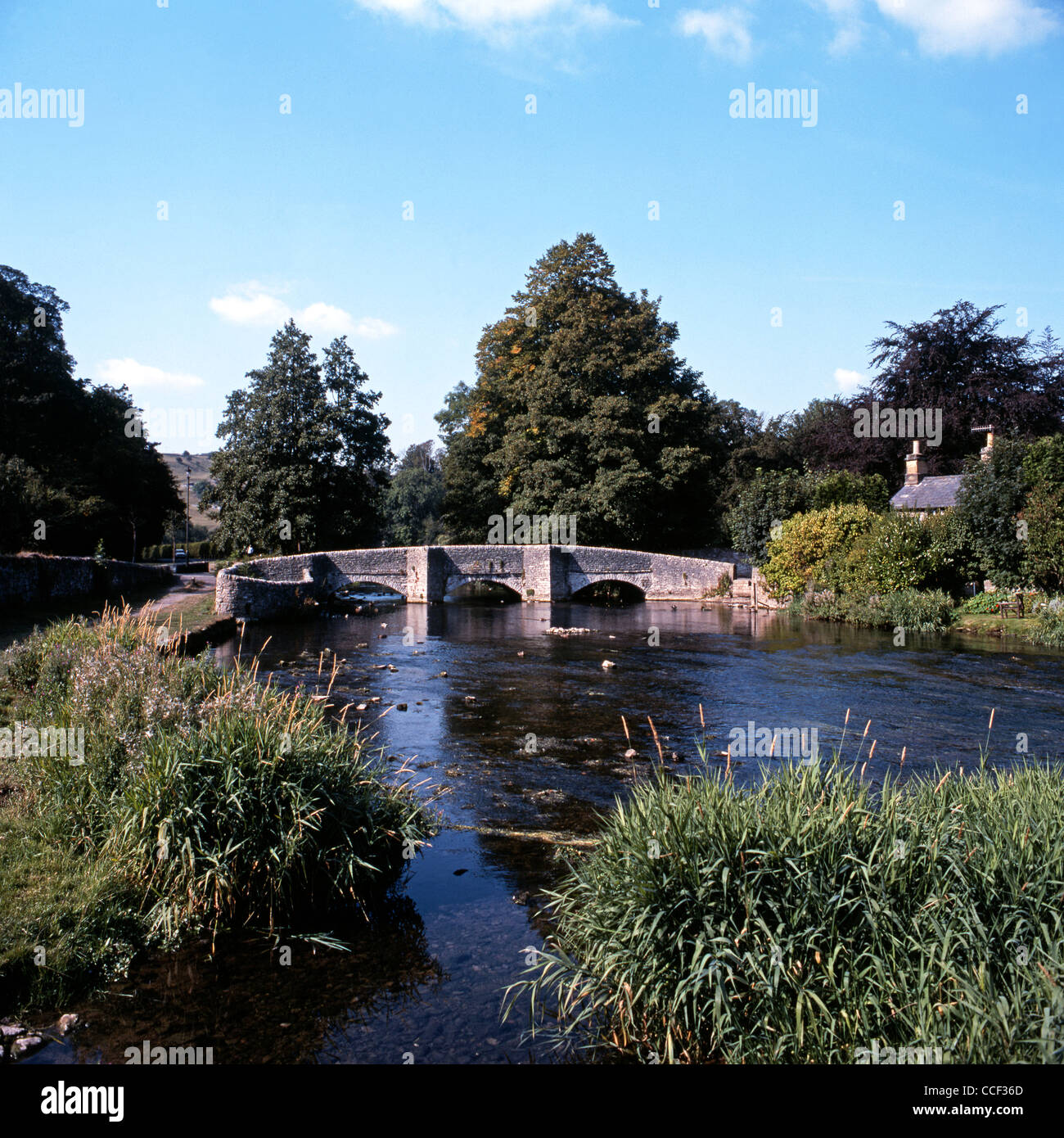 Sheepwash Bridge Peak District Village Uk High Resolution Stock ...