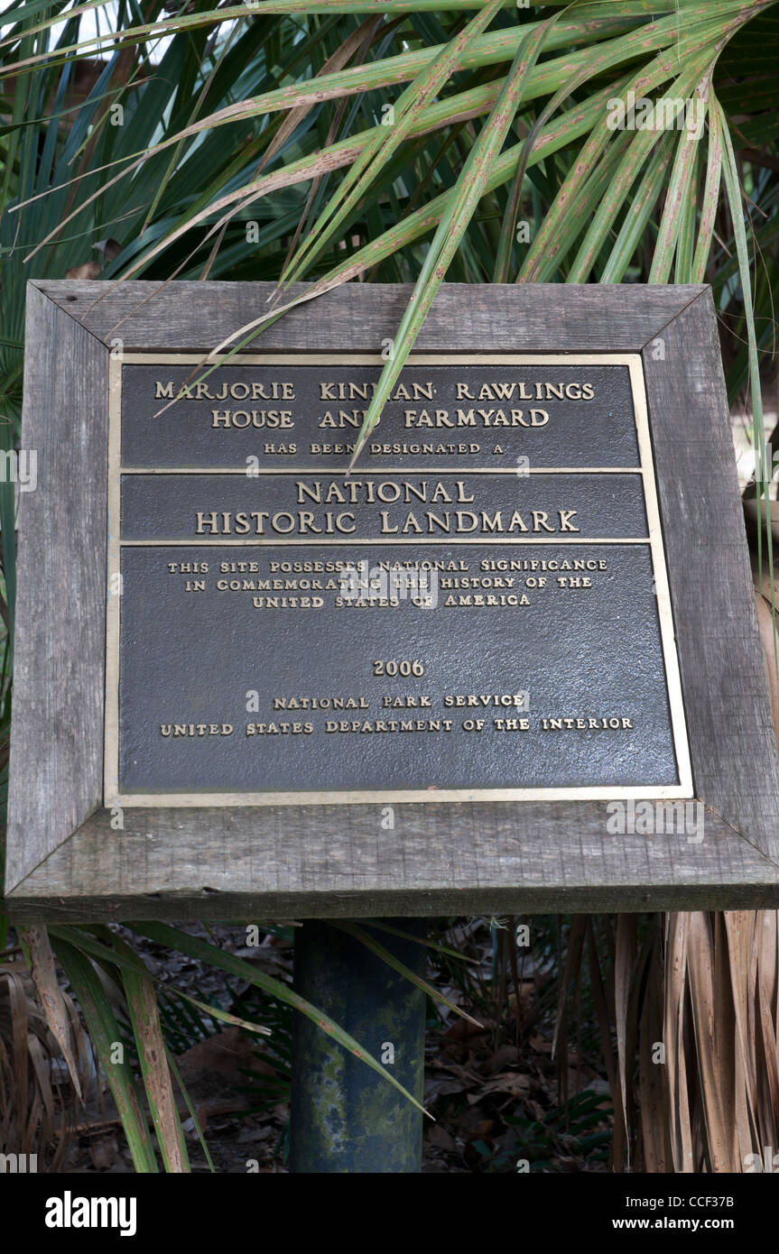 Marjorie Kinnan Rawlings Historic State Park, Cross Creek, Florida ...