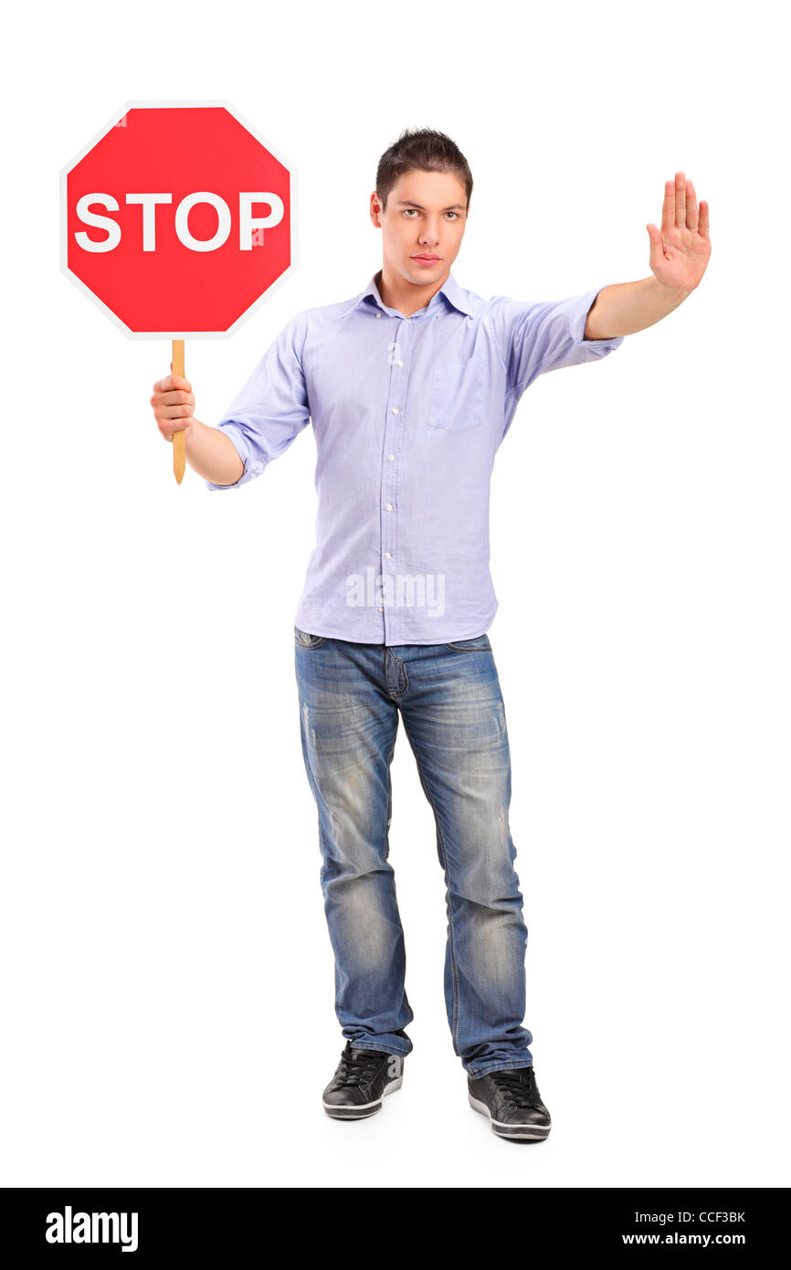 Make a halt Cut Out Stock Images & Pictures - Alamy