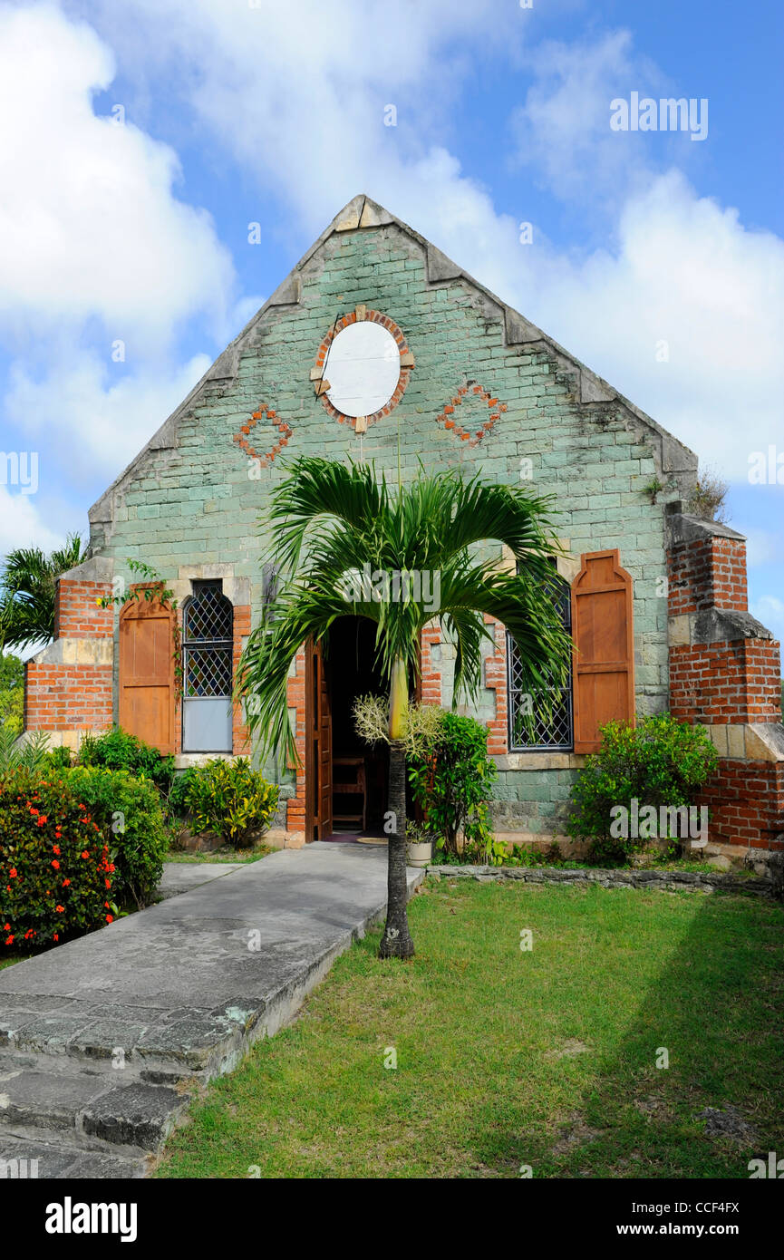 Antigua old church caribbean hi-res stock photography and images - Alamy
