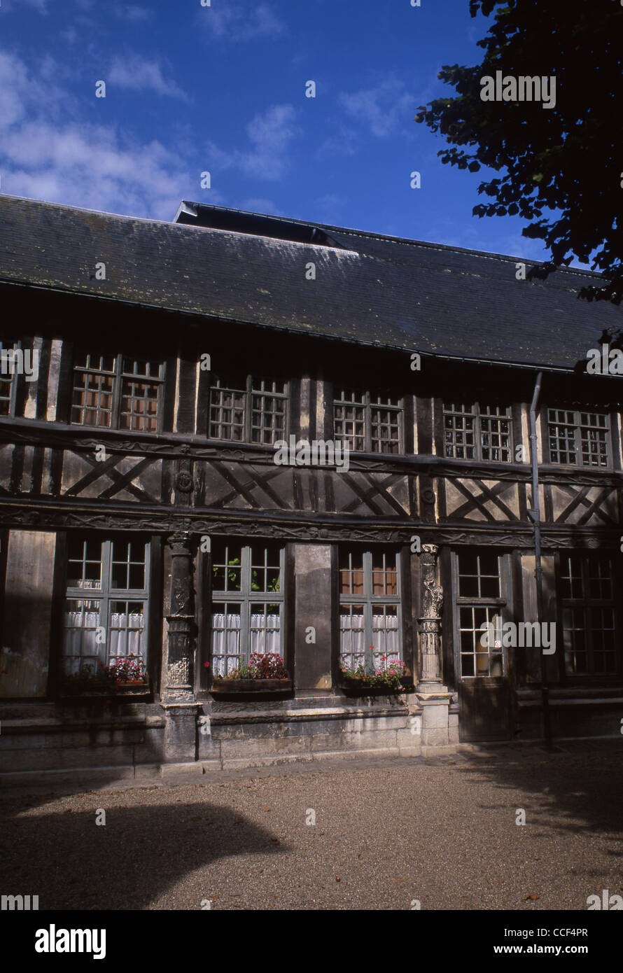 Aitre St Maclou Medieval plague burial ground Rouen Seine-Maritime ...