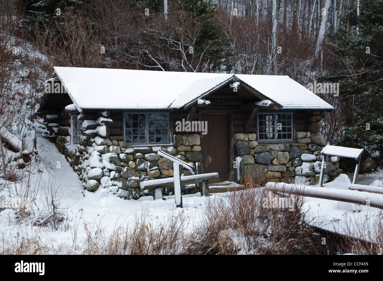 Franconia Notch State Park - Scenic view along the Franconia Notch Bike ...