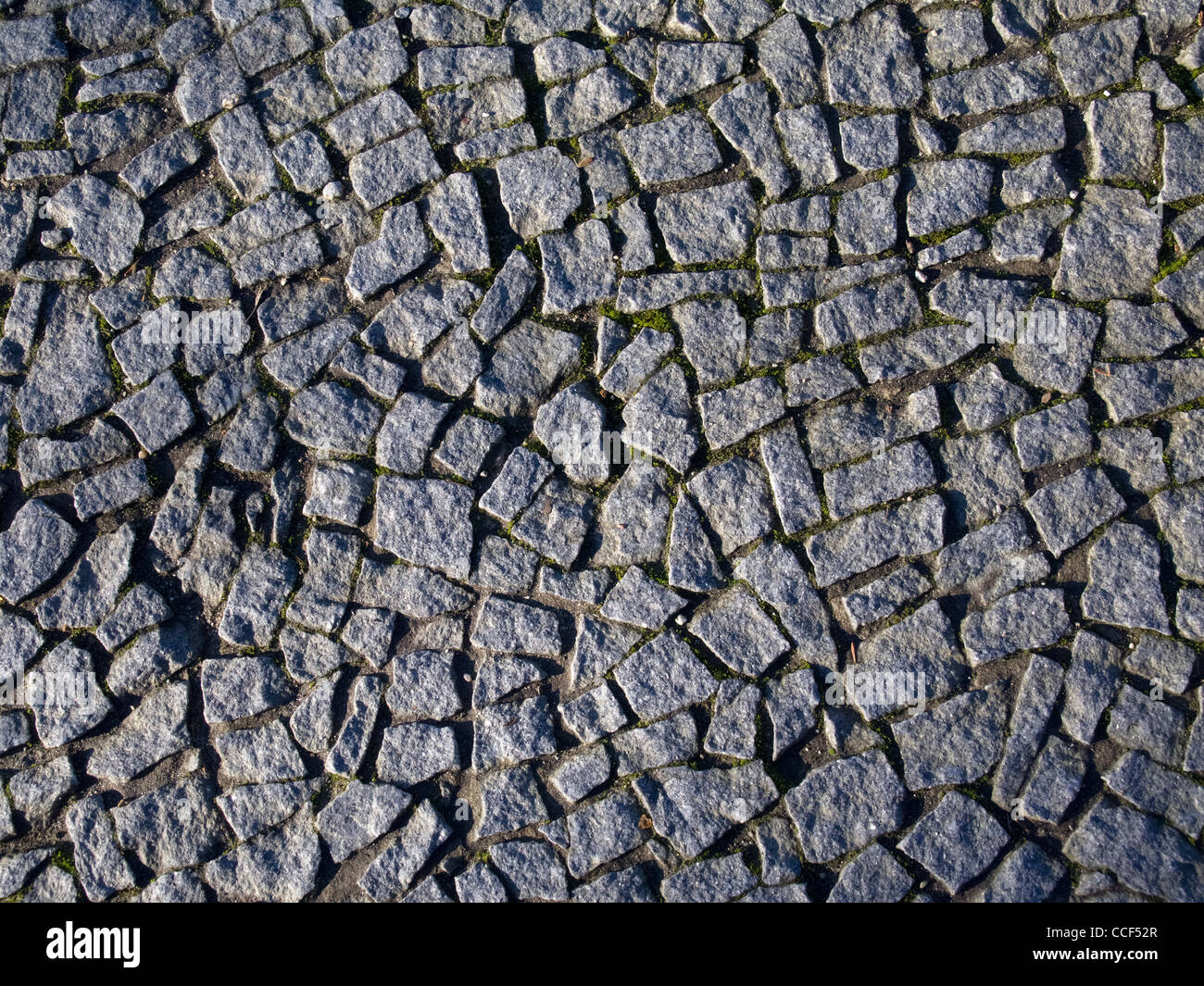 Cobblestone sidewalk detail Stock Photo - Alamy