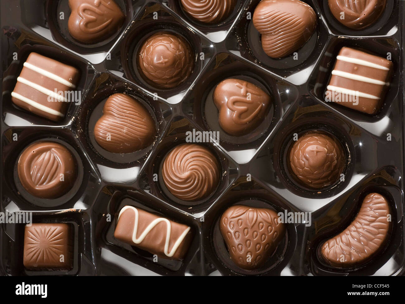 Cadbury Milk Tray Chocolates Stock Photo - Alamy