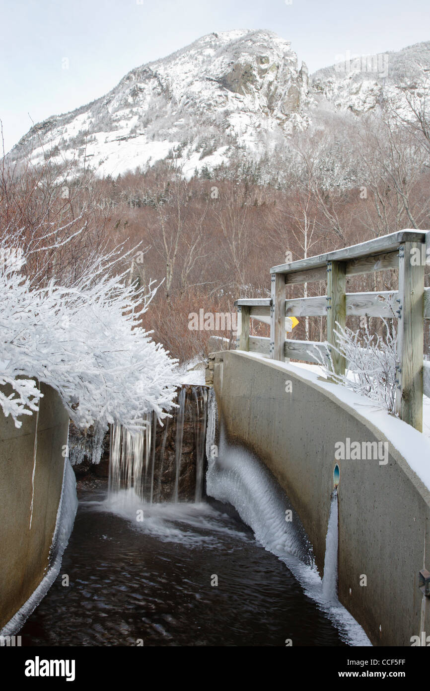 Franconia Notch State Park - Scenic view along the Franconia Notch Bike ...