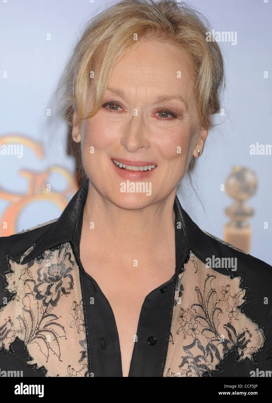 MERYL STREEP US film actress in January 2012. Photo Jeffrey Mayer Stock ...