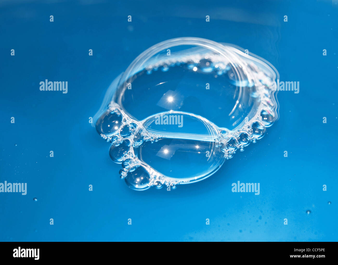 water drops into a soap bubble Stock Photo - Alamy