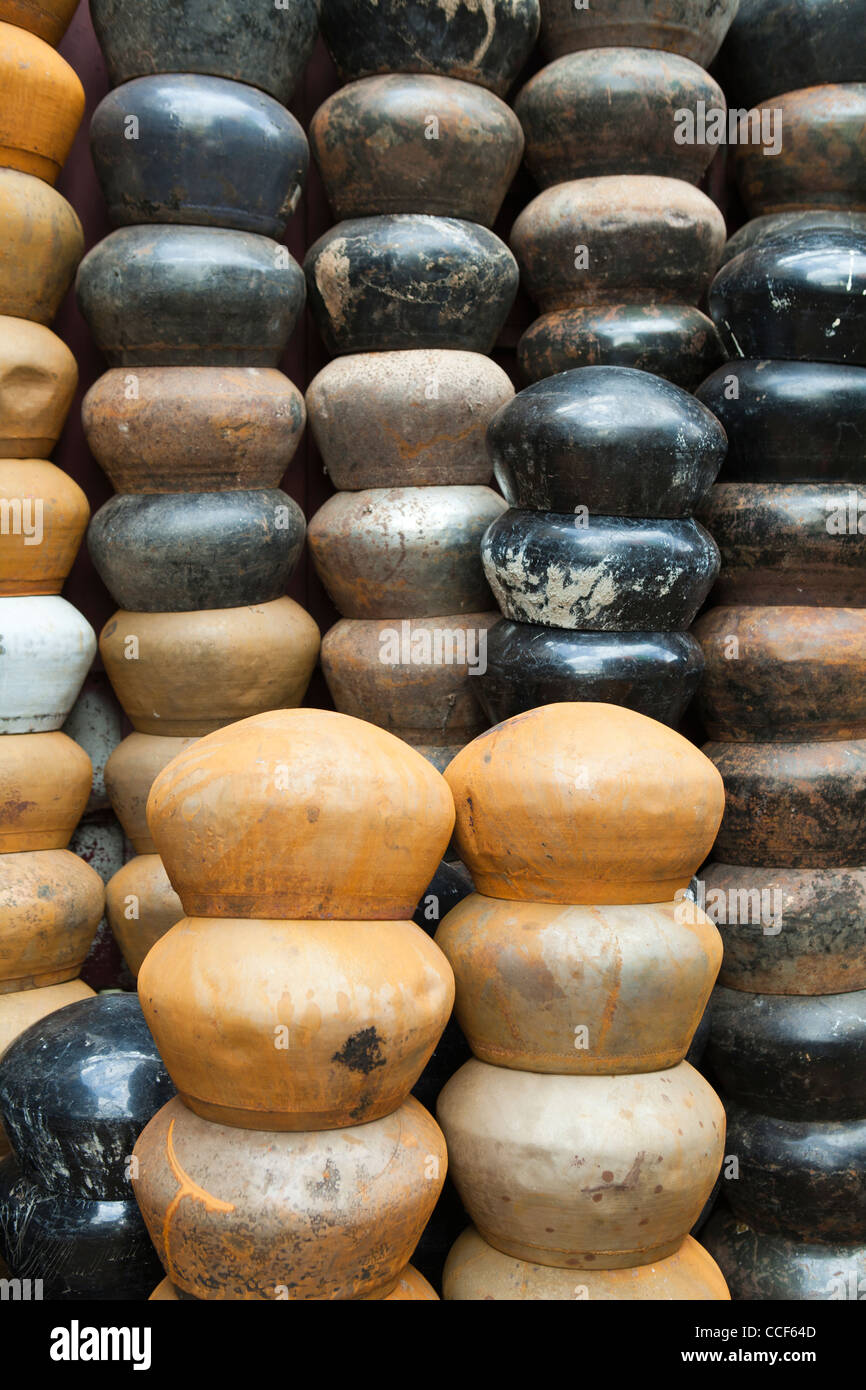 Bangkok alms bowl village hi-res stock photography and images - Alamy
