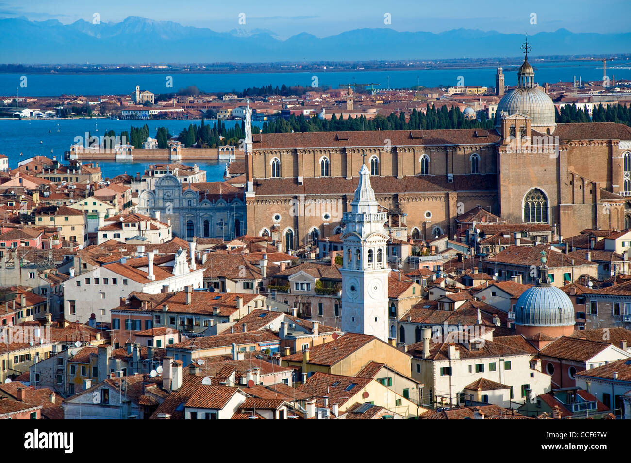 Aerial View of Venice, Venice, Italy Stock Photo - Alamy