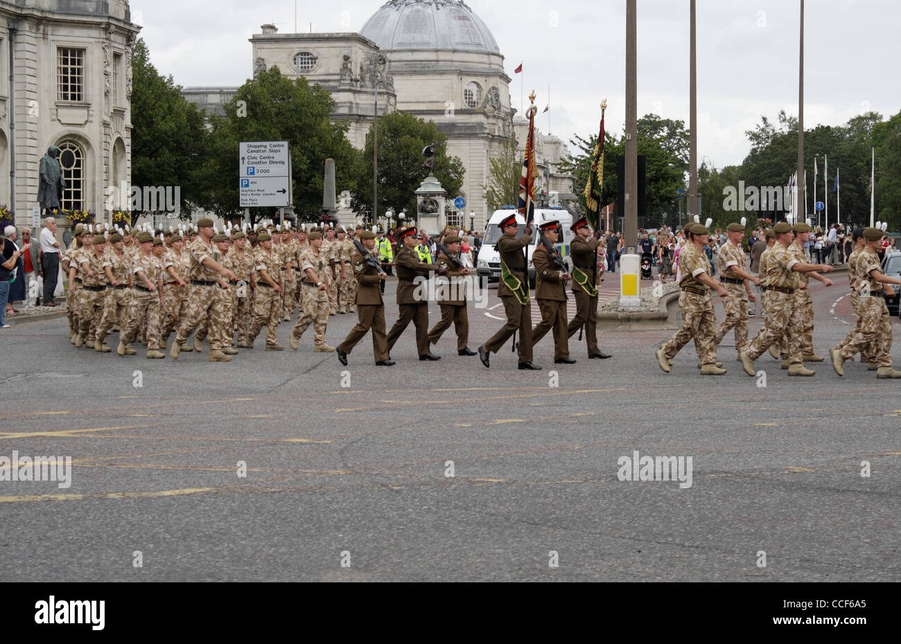 Royal welsh regiment hi-res stock photography and images - Alamy