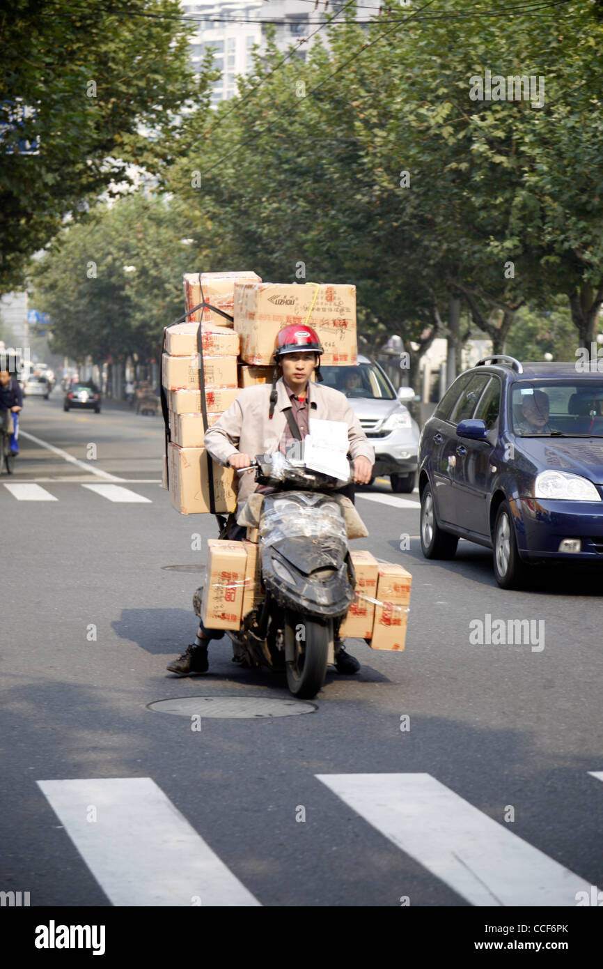 Overloaded motorbike hi-res stock photography and images - Alamy