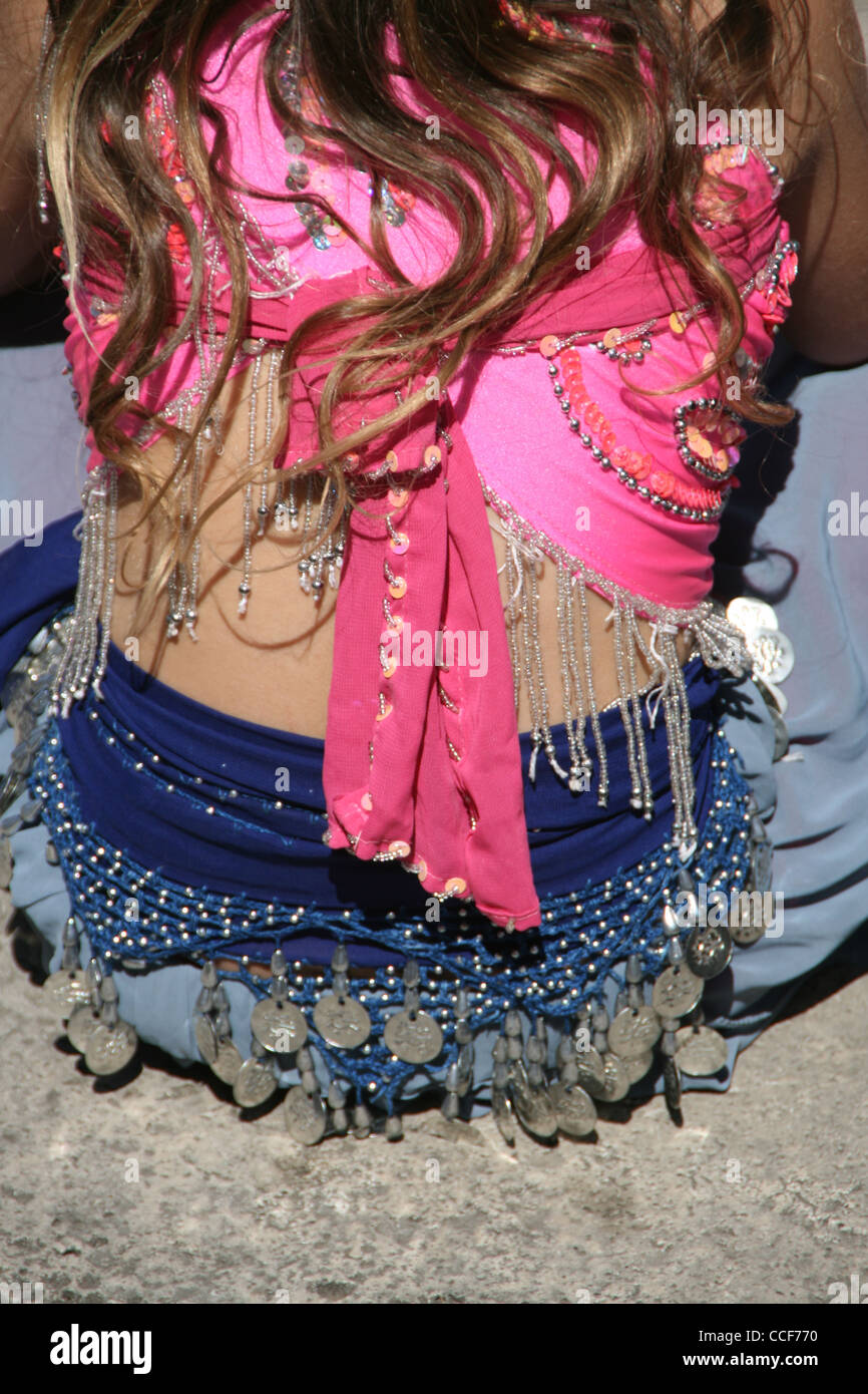 gypsy rom girls wearing traditional costume at an event in rome italy ...