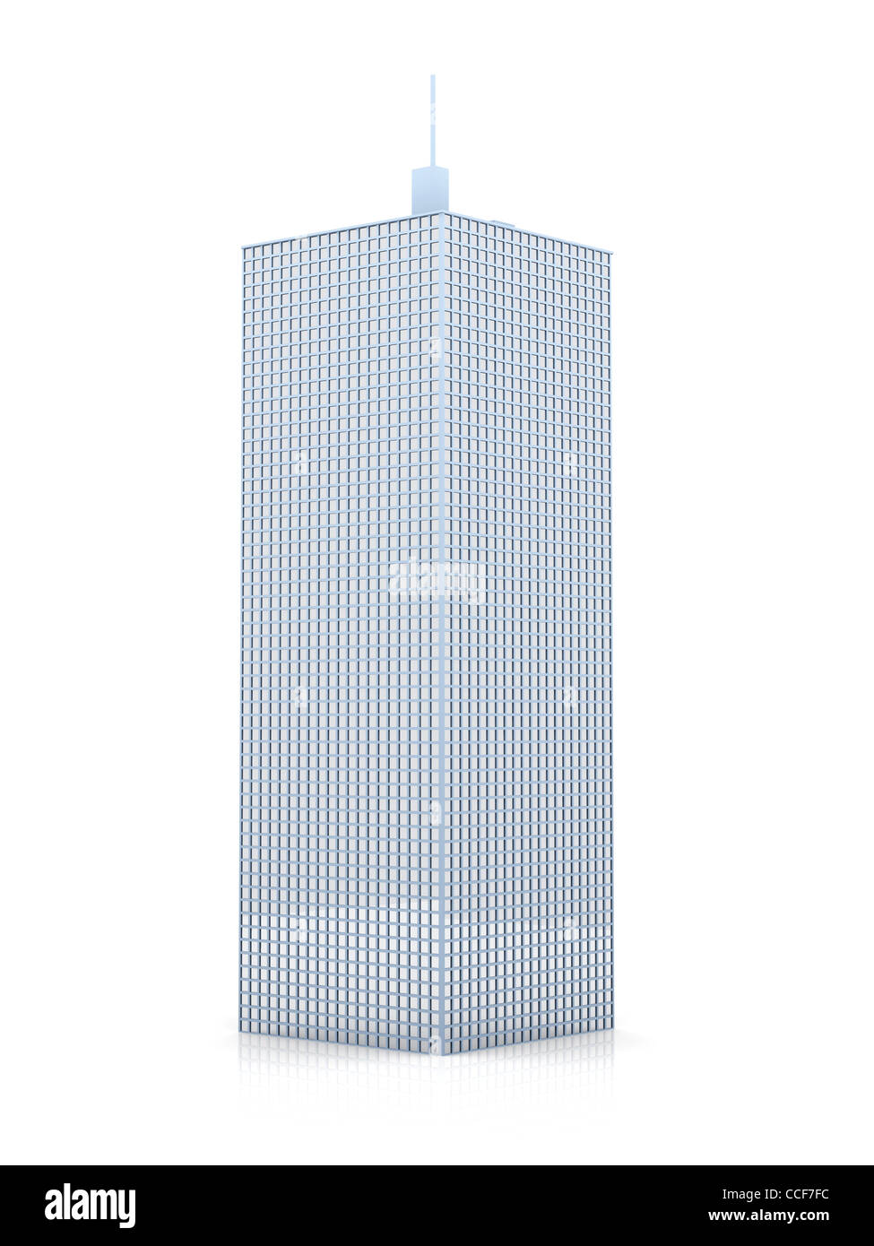 Skyscraper illustration Cut Out Stock Images & Pictures - Alamy
