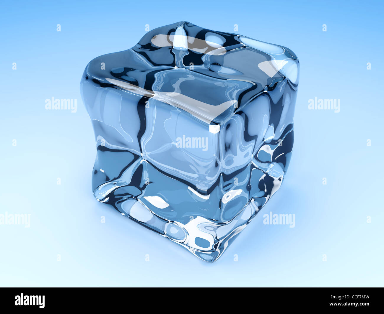 An Ice cube Stock Photo - Alamy