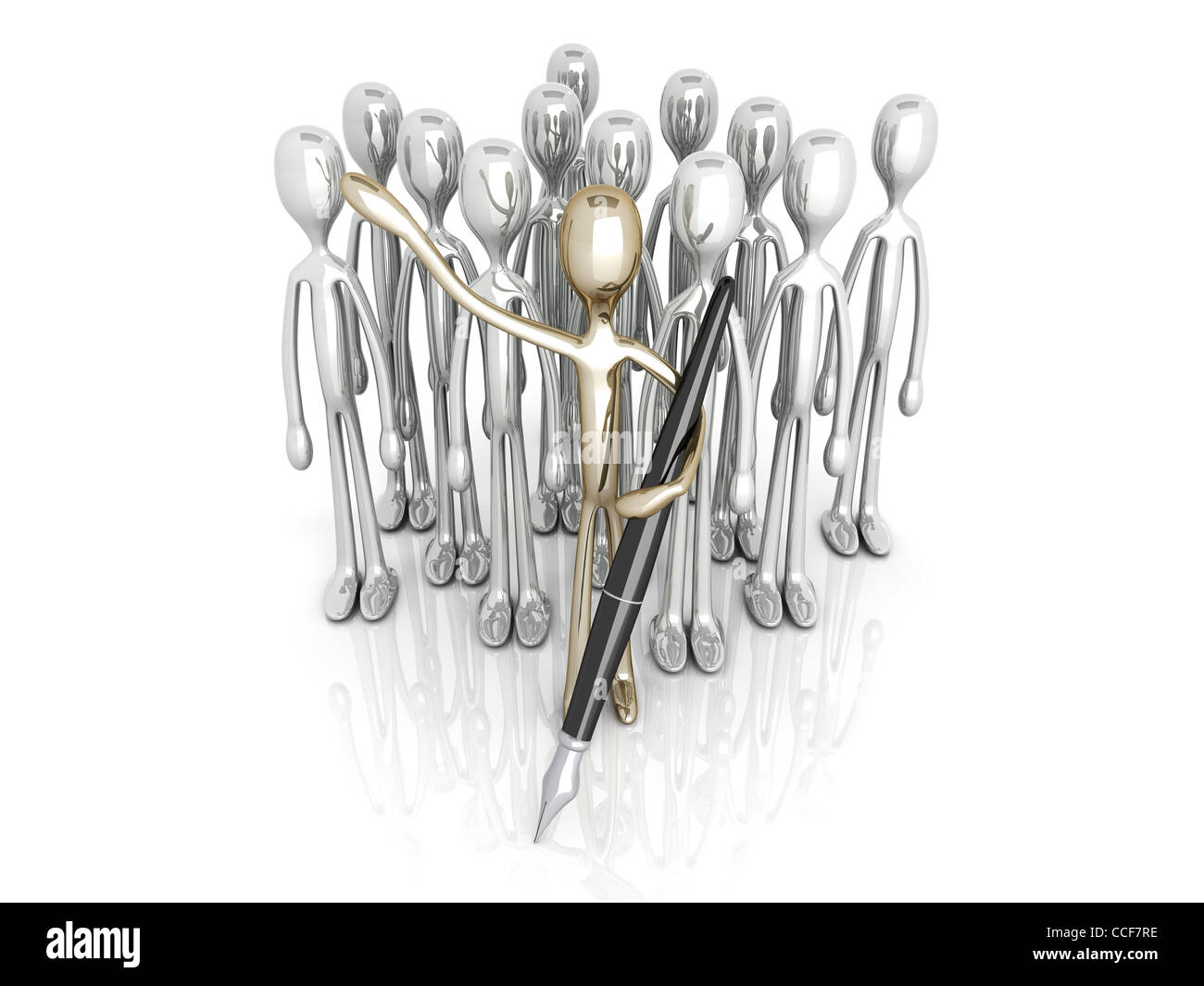 A Team welcoming you to sign up Stock Photo - Alamy
