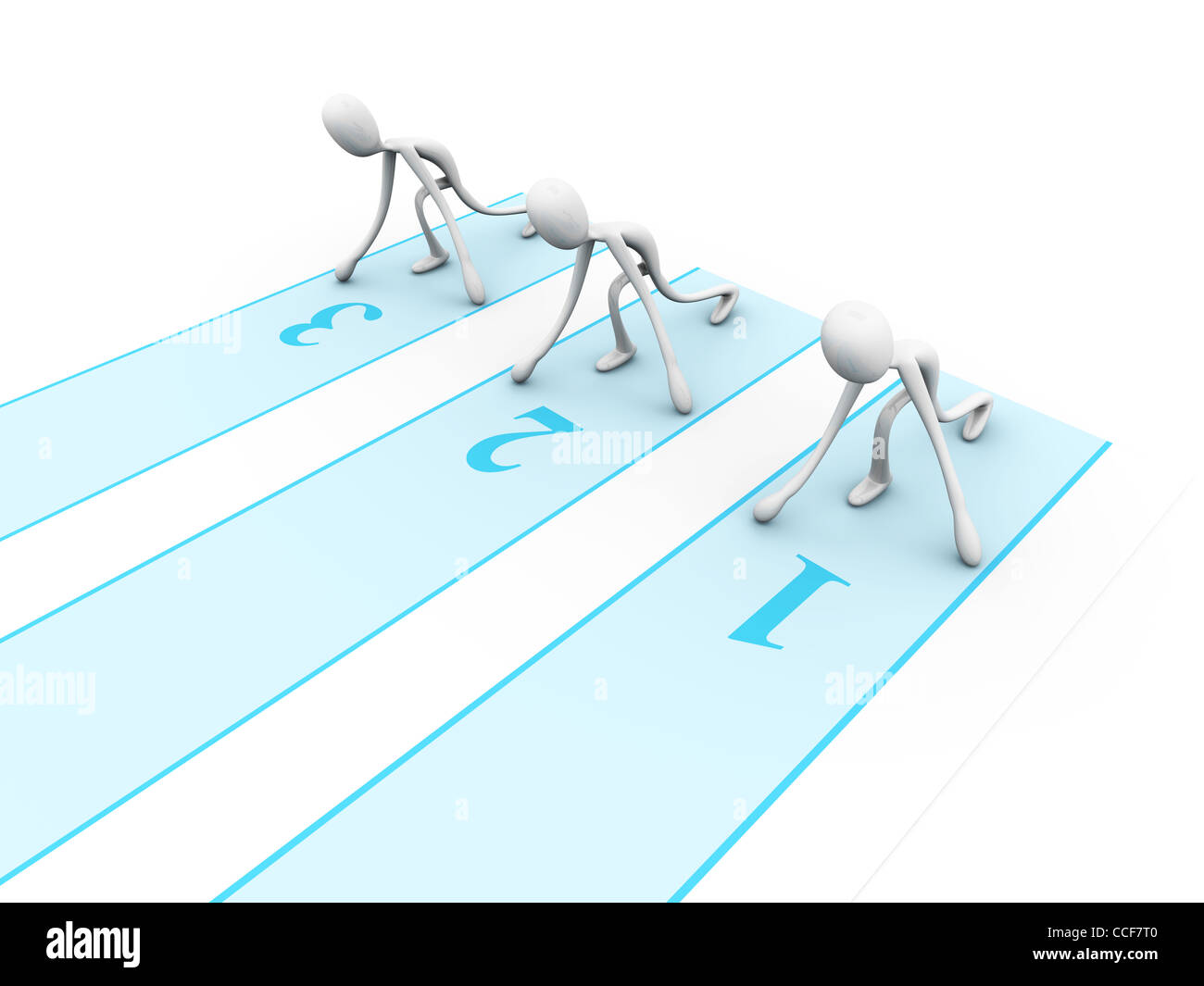 Stylized runner figure hi-res stock photography and images - Alamy