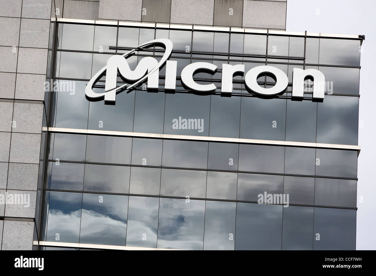 Micron logo hi-res stock photography and images - Alamy