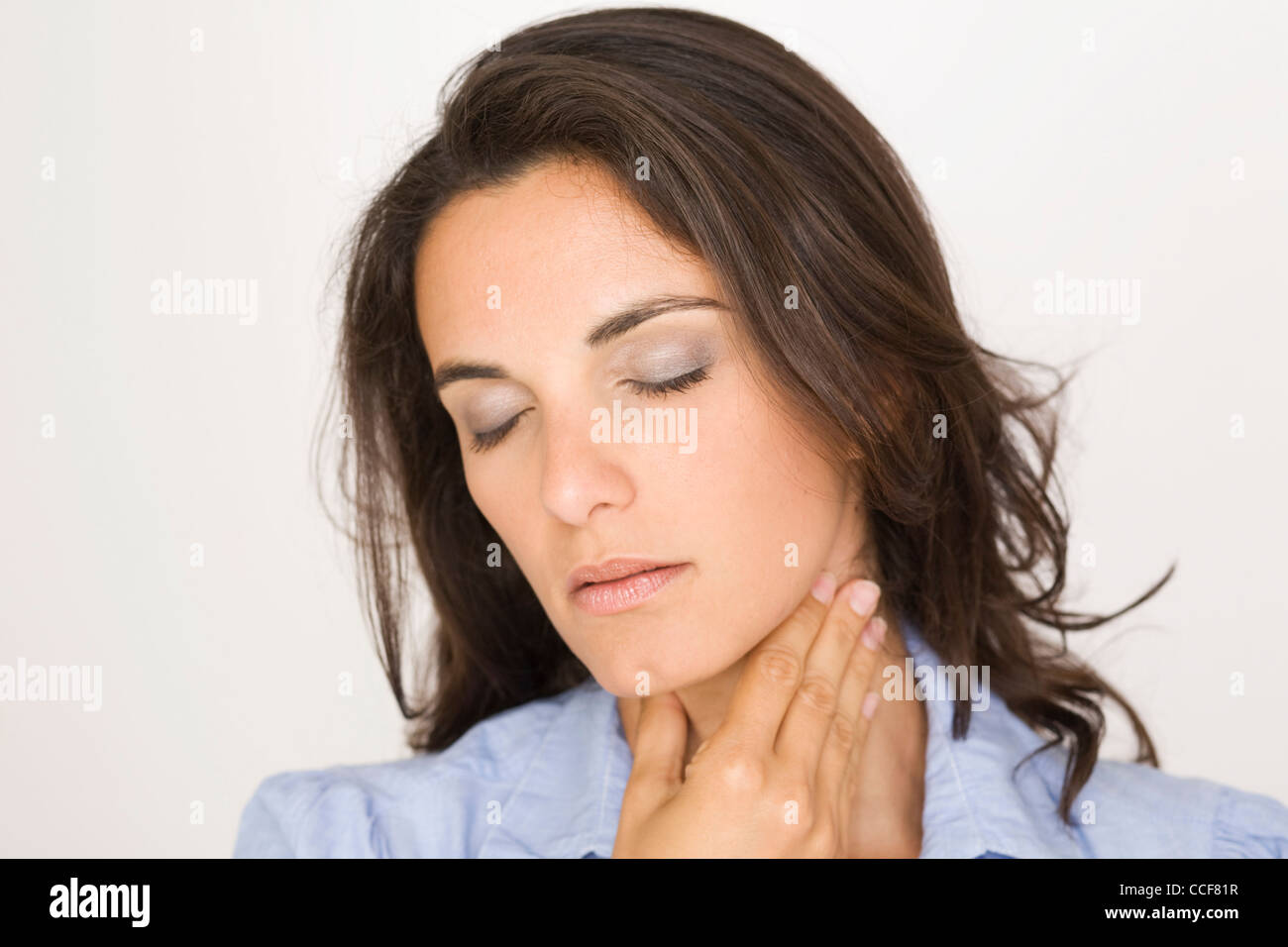 Sore throat latin hi-res stock photography and images - Alamy