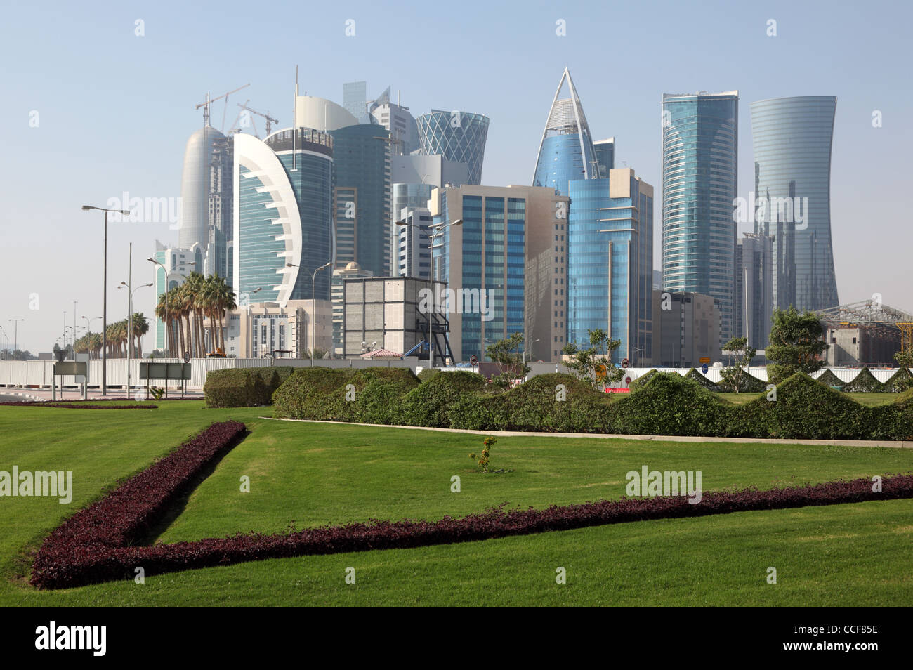 West Bay Qatar High Resolution Stock Photography and Images - Alamy