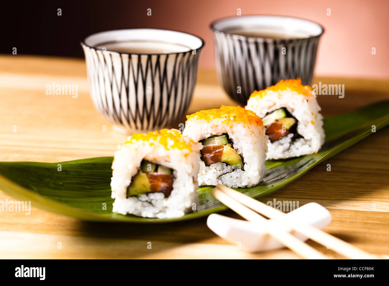 Sushi.Traditional Japanese food Stock Photo - Alamy