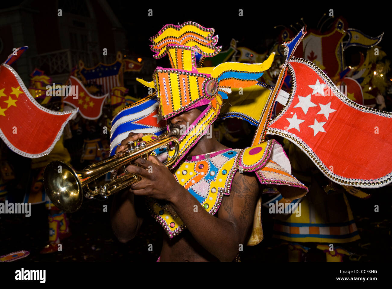 Junkanoo, New Year's Day Parade, Crusaders, Nassau, Bahamas Stock Photo ...