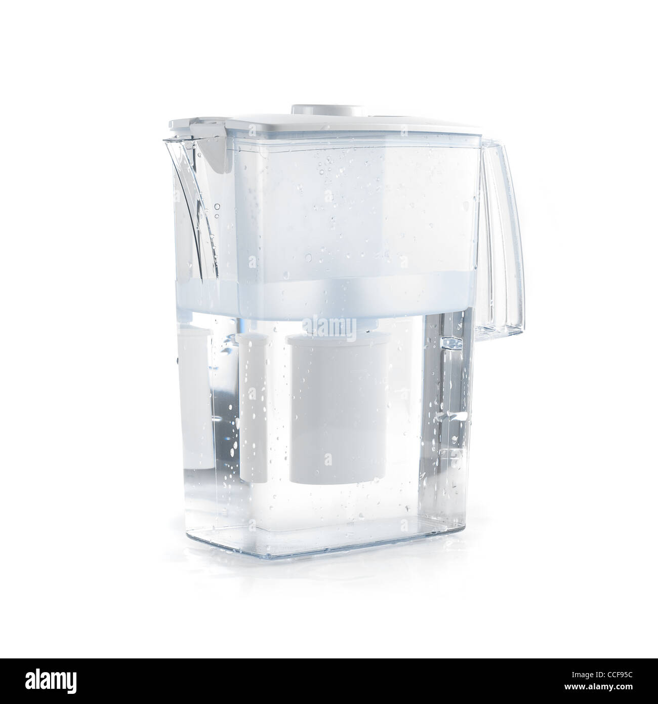 Water filter isolated on a white background Stock Photo - Alamy