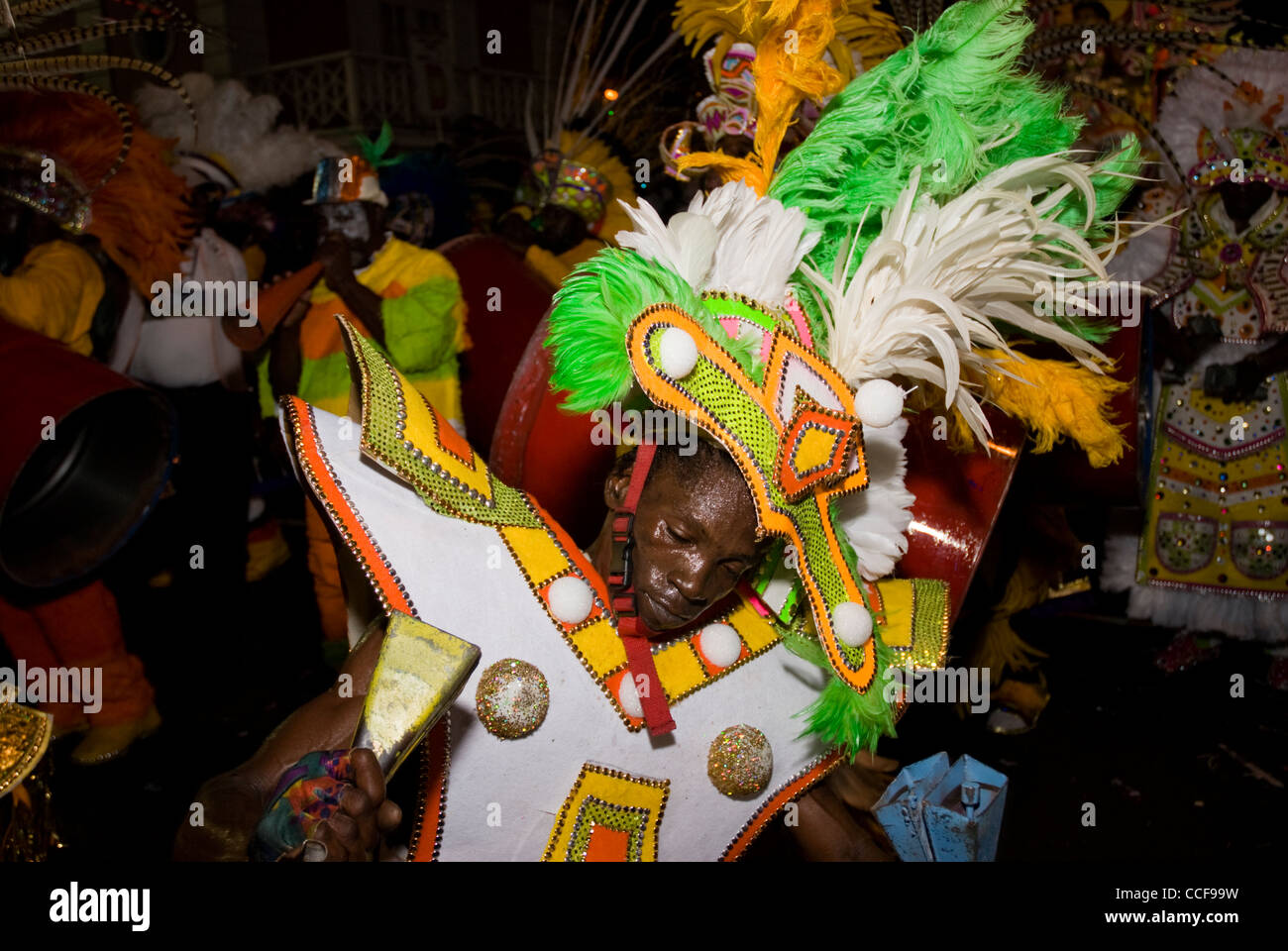 Junkanoo, New Year's Day Parade, One Love, Nassau, Bahamas Stock Photo ...