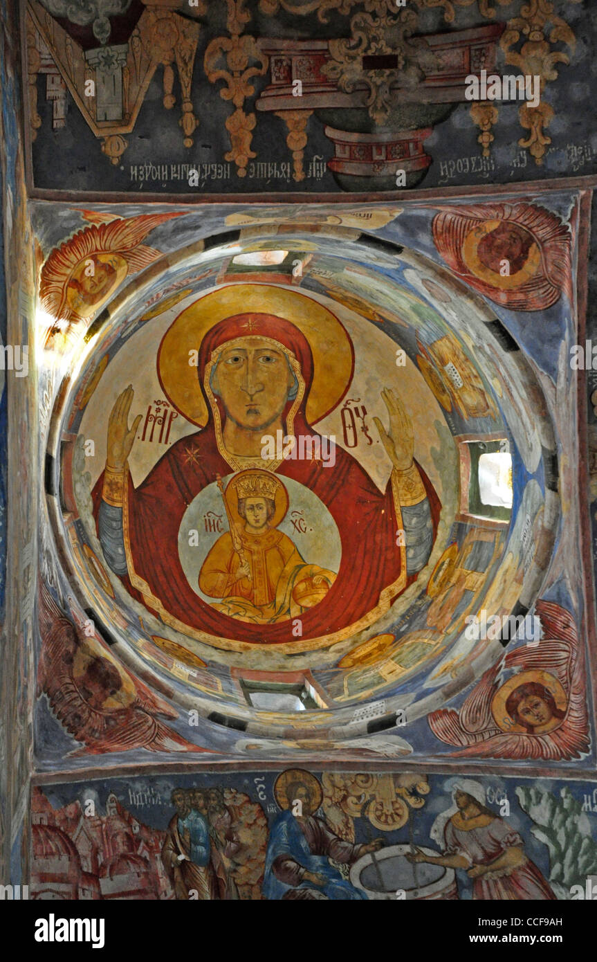 Church of st elijah fresco hi-res stock photography and images - Alamy
