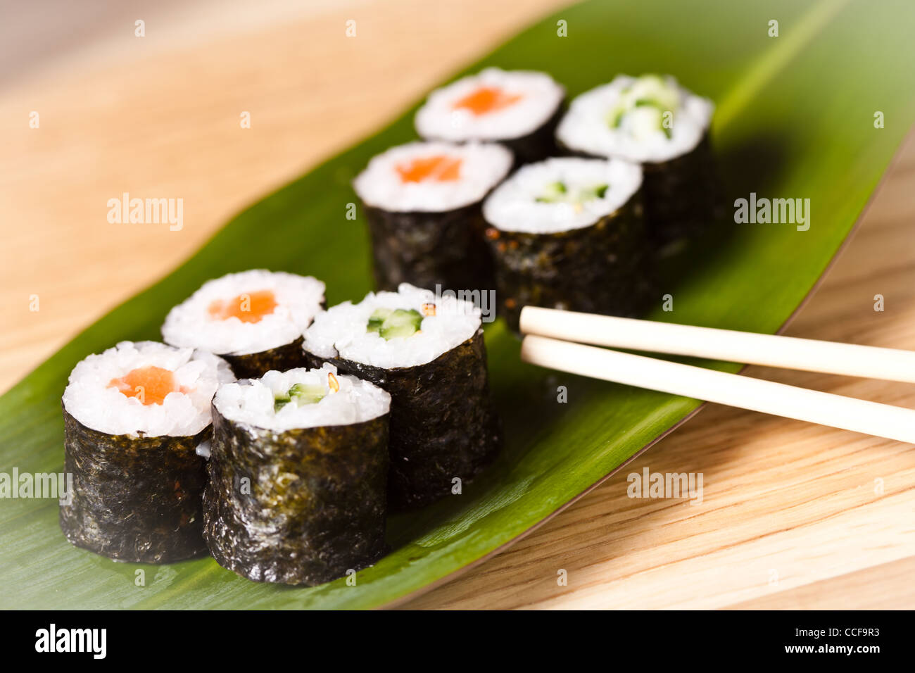 Sushi.Traditional Japanese food Stock Photo - Alamy