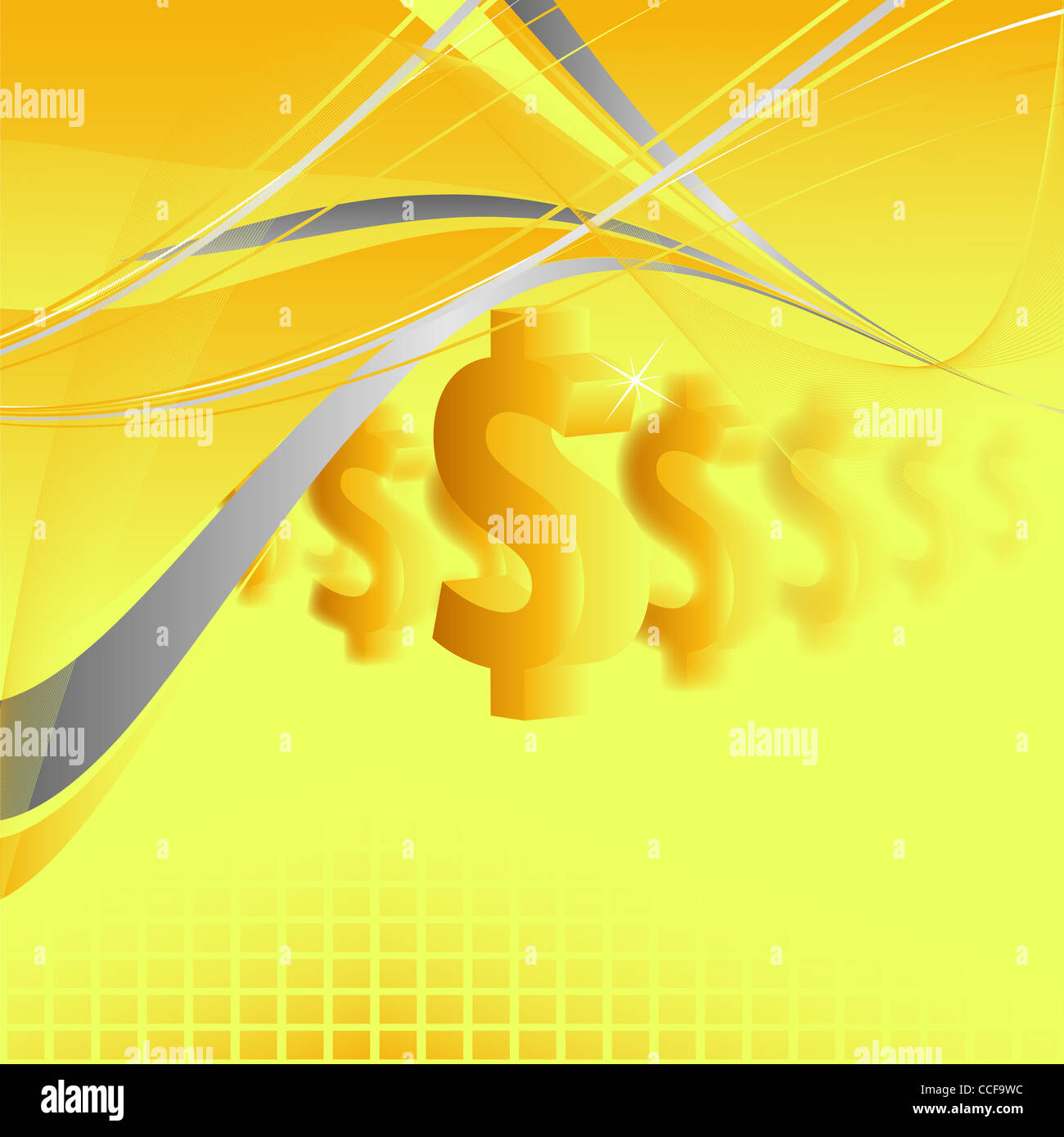 bright background with dollars Stock Photo - Alamy