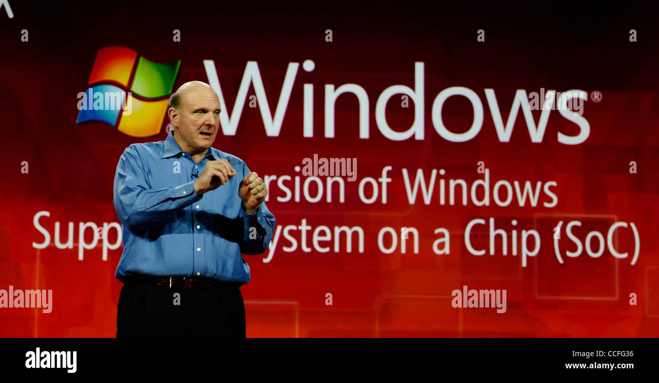 Jan 5,2011 - Las Vegas-Nevada USA. Microsoft Chief Executive Officer ...