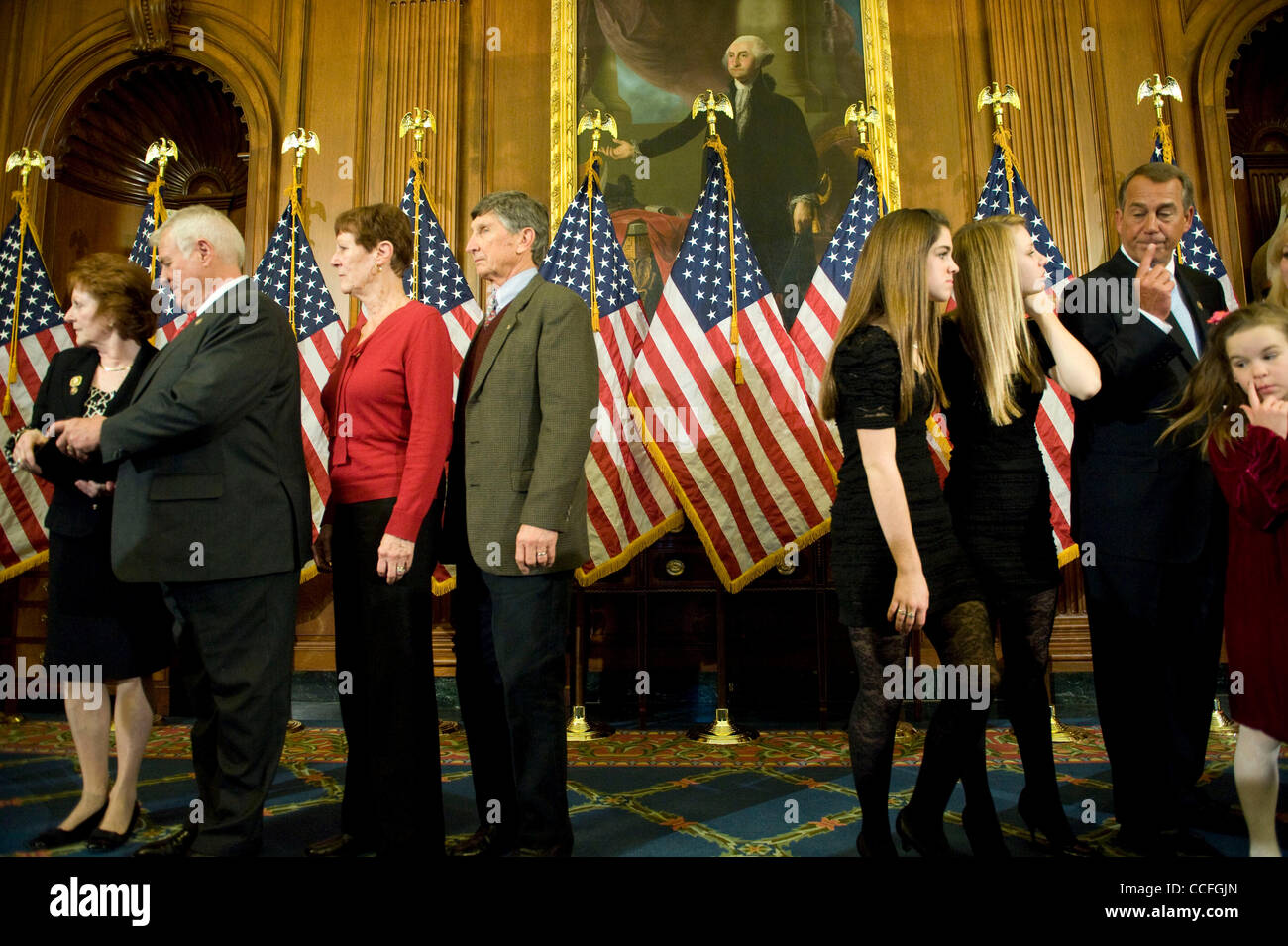 Members of congress swearing hi-res stock photography and images - Alamy