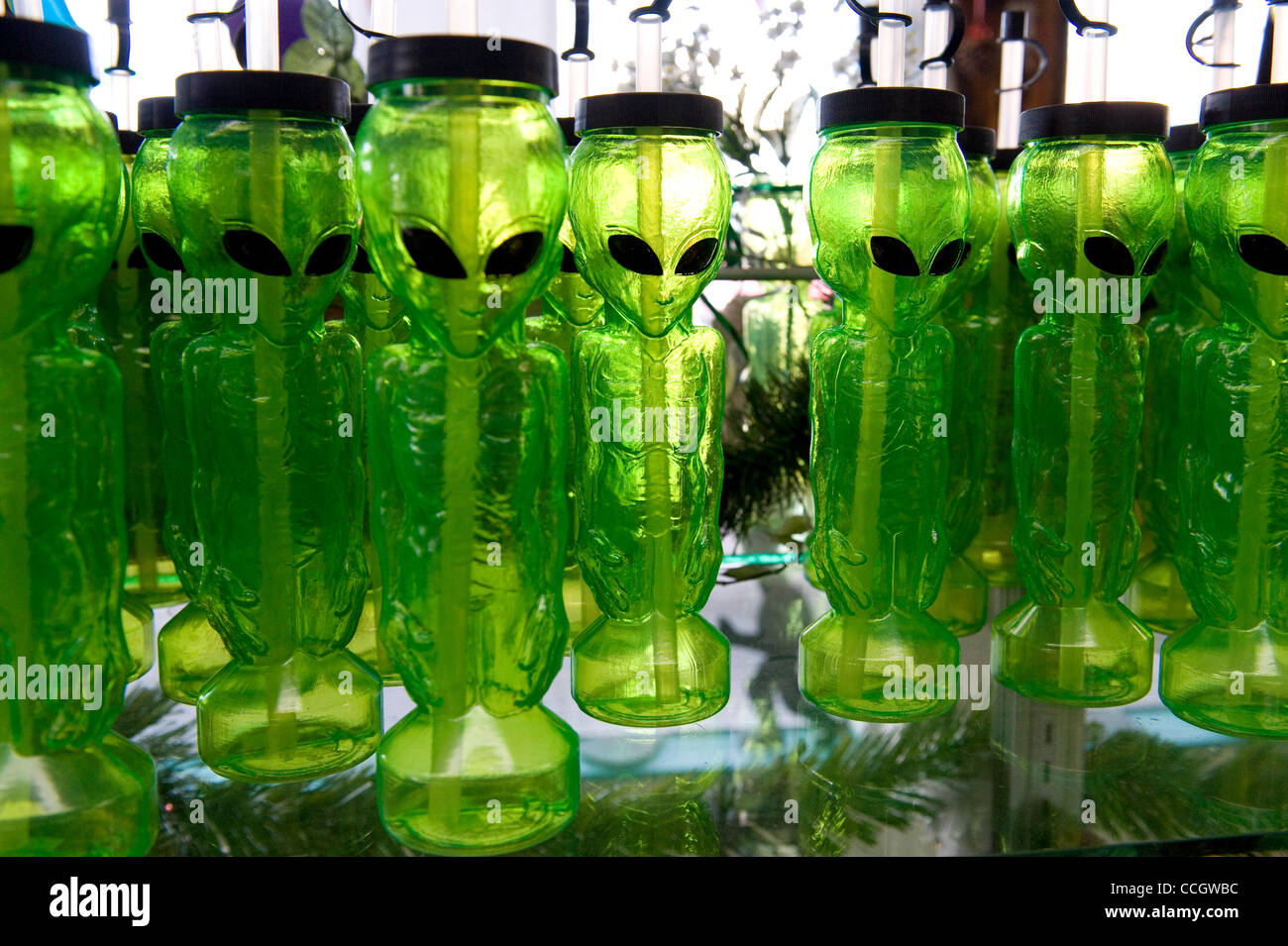 Dec. 27, 2010 - Roswell, NEW MEXICO, U.S - Drinking bottles shaped like ...