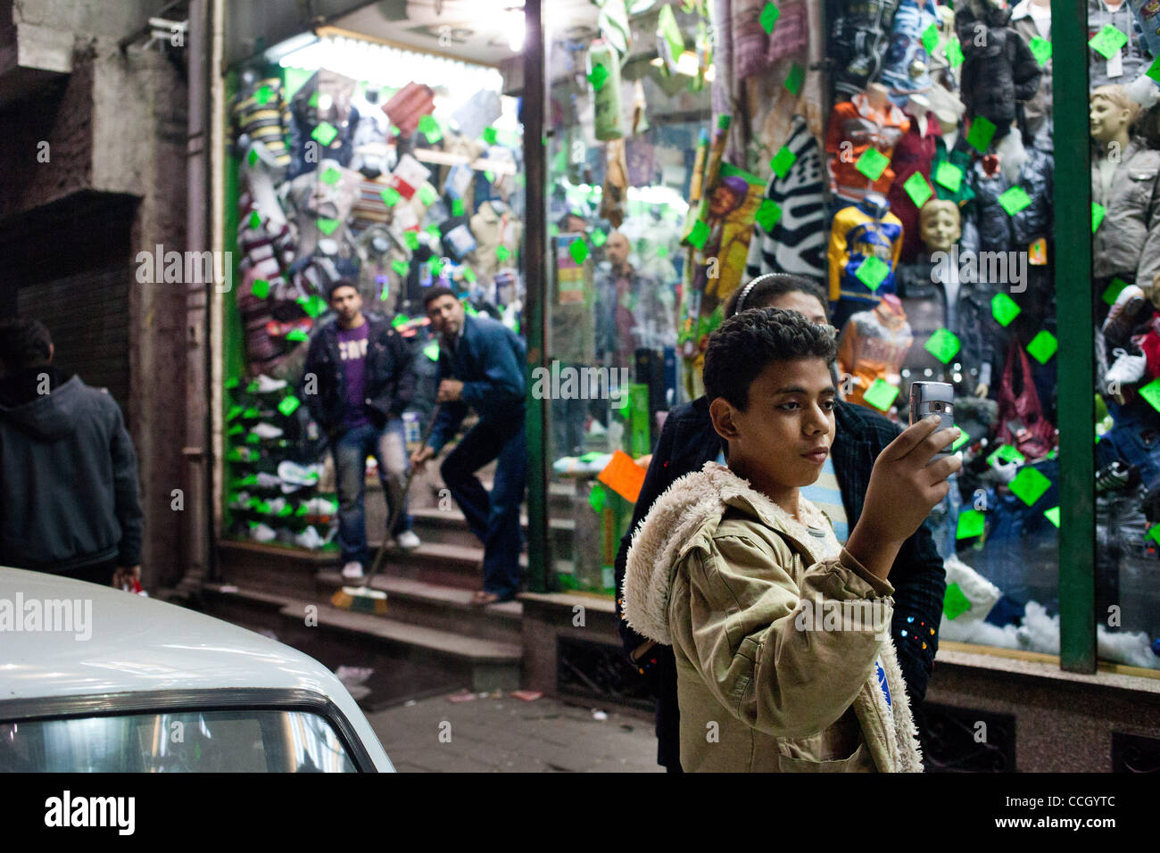 Jan. 1, 2011 - Cairo, Egypt - 20110101 - Cairo, Egypt - .A mixture ...