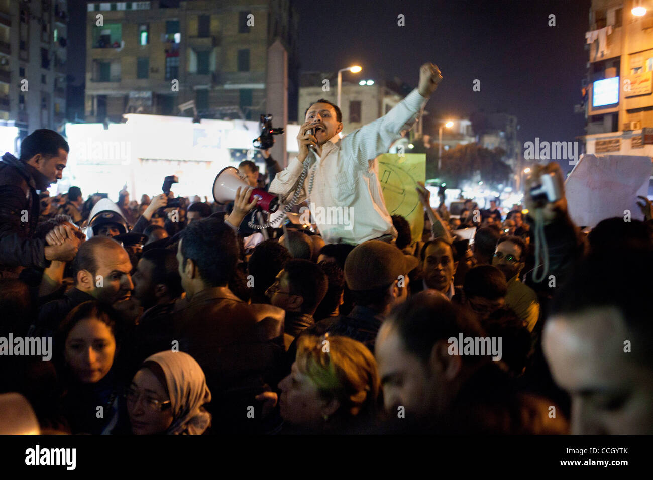 Jan. 1, 2011 - Cairo, Egypt - 20110101 - Cairo, Egypt - .A mixture ...