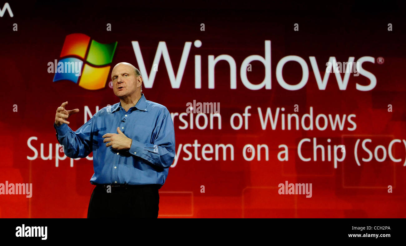 Jan 5,2011 - Las Vegas-Nevada USA. Microsoft Chief Executive Officer ...