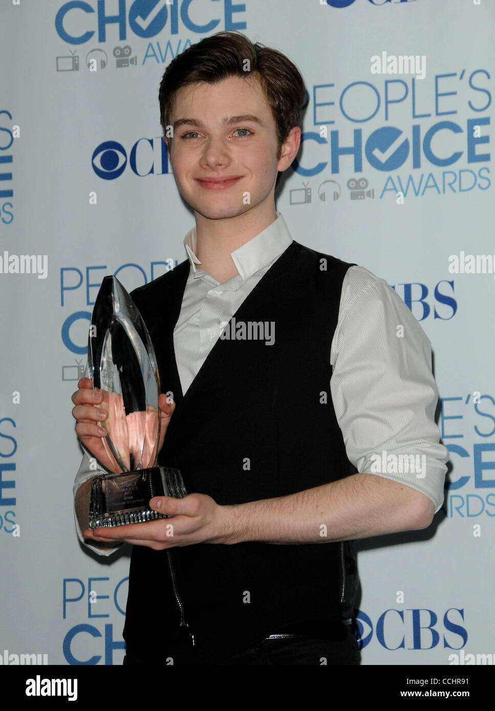 Jan. 5, 2011 - Los Angeles, California, U.S. - Chris Colfer Attending ...