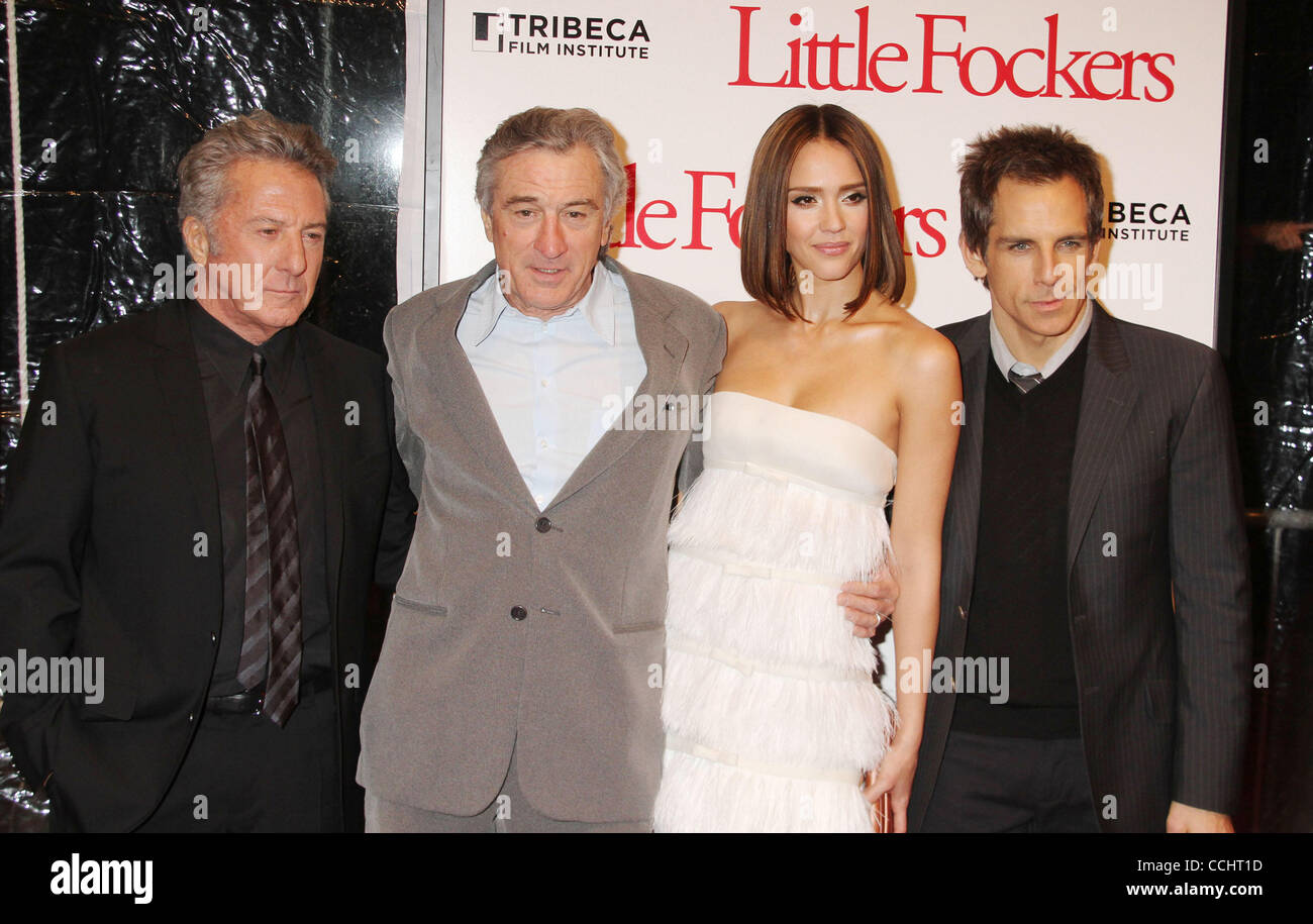 Dec. 15, 2010 - New York, New York, U.S. - DUSTIN HOFFMAN, ROBERT DE ...