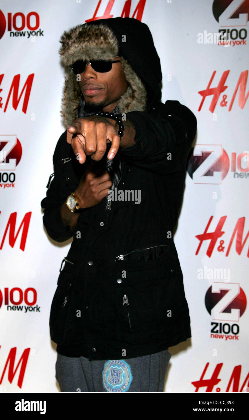 Dec. 10, 2010 - New York, New York, U.S. - B.o.B. arrives for the Z100 ...