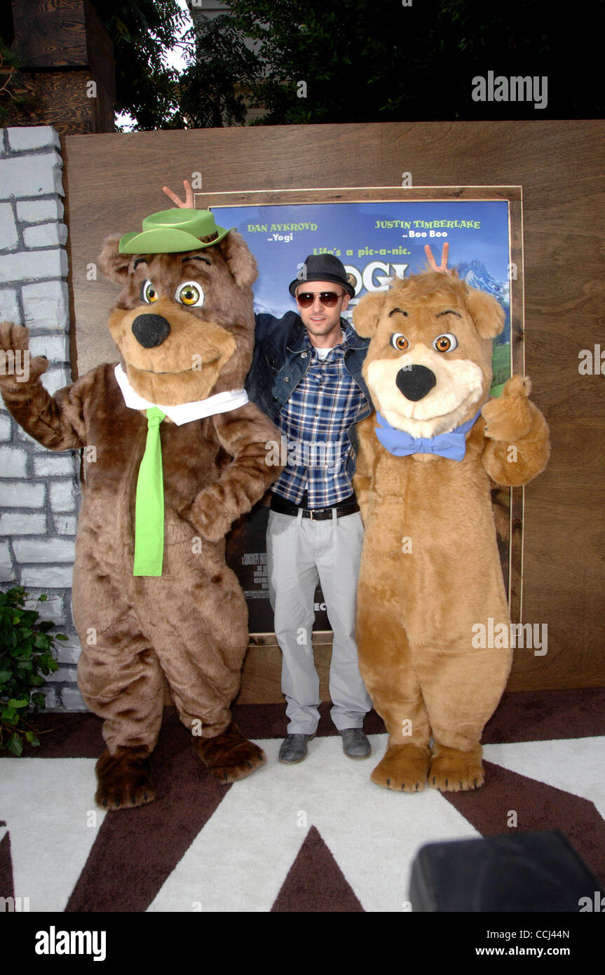 Dec. 11, 2010 - Hollywood, California, U.S. - Yogi Bear, Justin ...