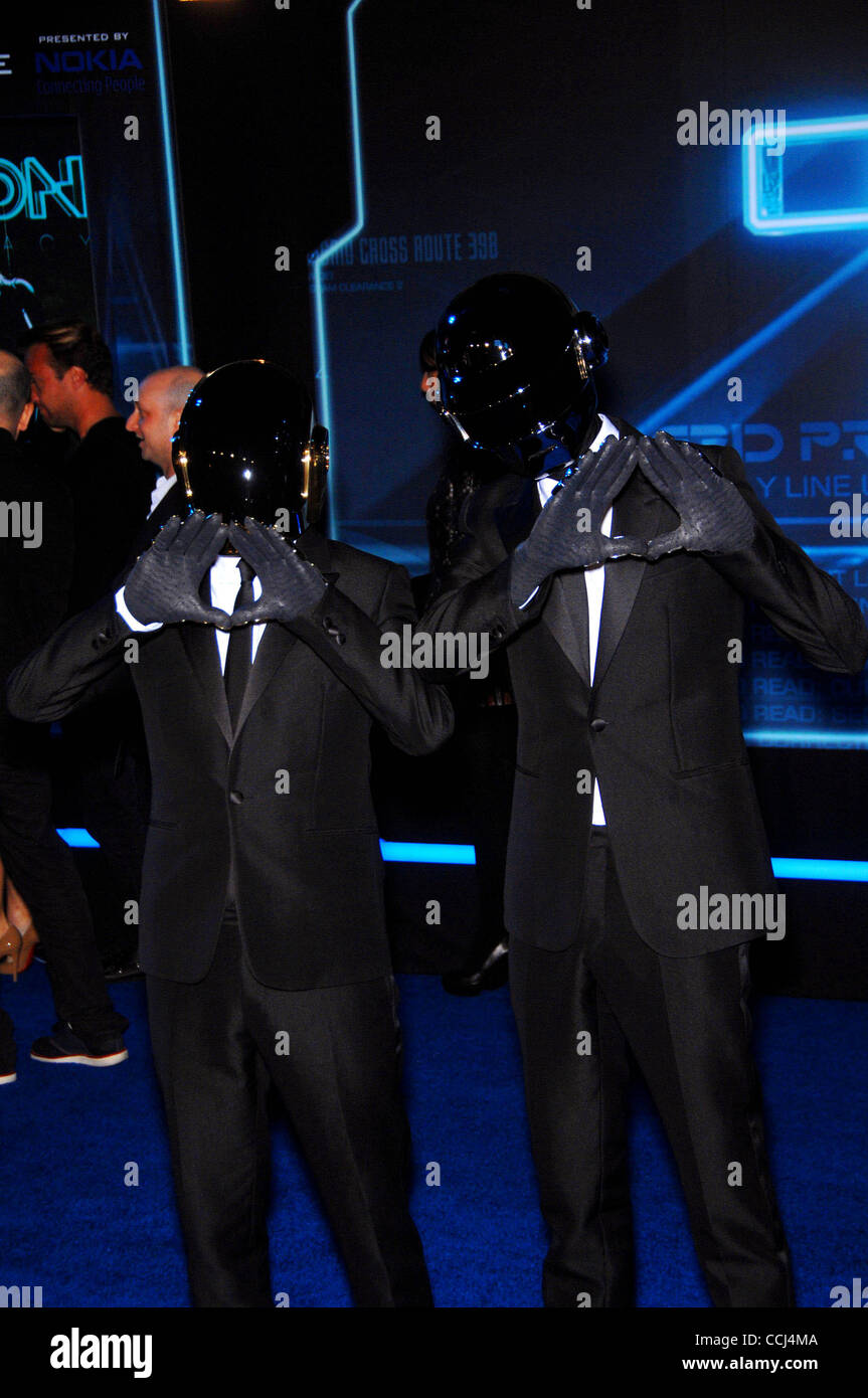 Dec. 11, 2010 - Hollywood, California, U.S. - Guy-Manuel de Homem ...