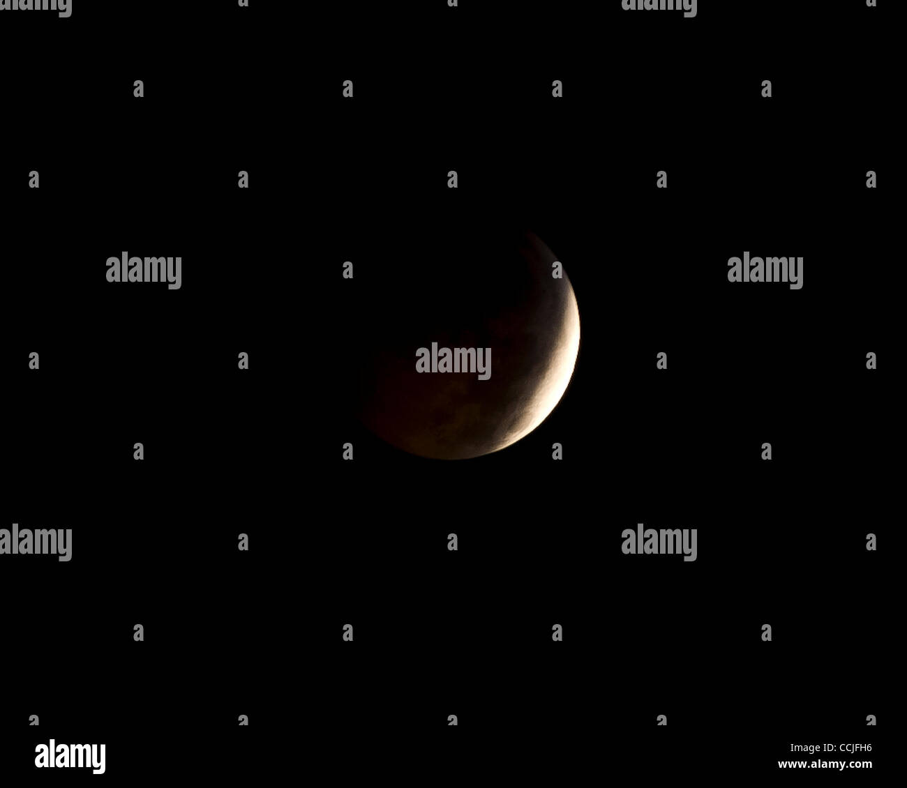 Lunar eclipse 21 december 2010 hi-res stock photography and images - Alamy